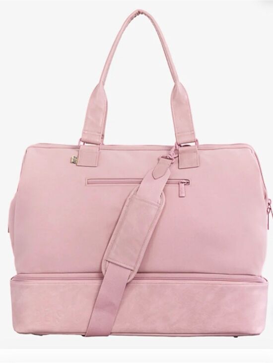 BEIS | Bags | Beis The Mini Weekender In Atlas Pink Nwt | Poshmark